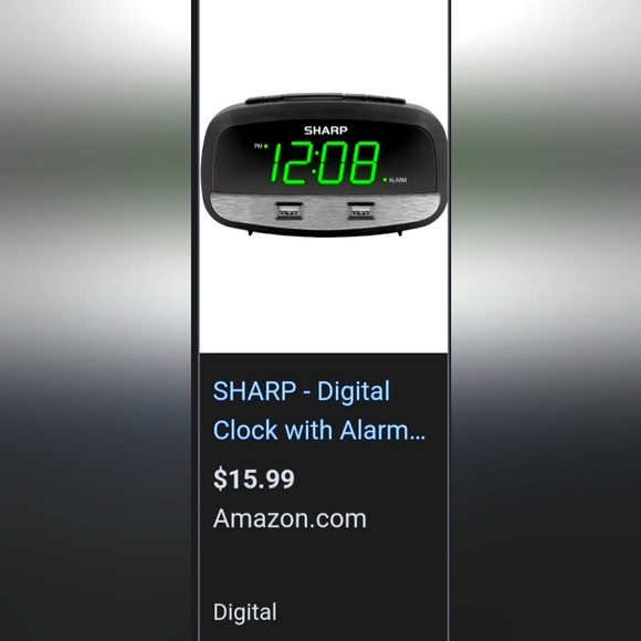 Sharp | Other | Sharp Digital Alarm Clock | Poshmark